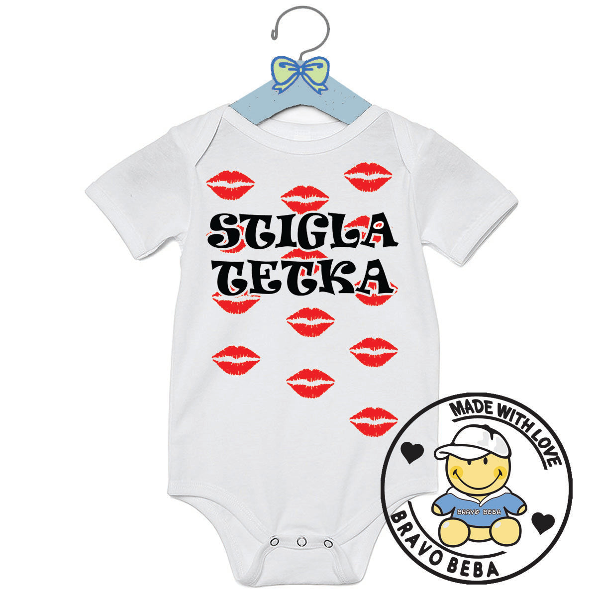 Bodi za bebe - Stigla tetka – Bravo Beba